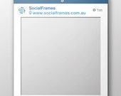 Popular items for instagram frame on Etsy