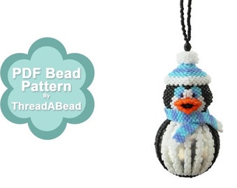 Bead Pattern: Netted Bauble Ornament