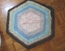 Popular items for hexagonal rug on Etsy