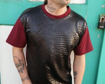 Popular items for snakeskin shirt on Etsy