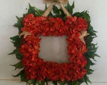 Square wreaths | Etsy
