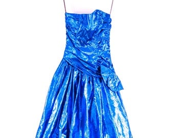 Cobalt blue dress | Etsy