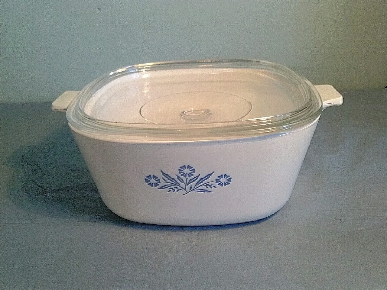 Vintage Corning Ware 2 1/2 Quart Covered Casserole Dish Lidded Baking ...