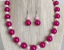 Popular items for magenta jewelry on Etsy