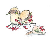 Pug Art Pug Prints Funny Cards and Pugs Galore by InkPug on Etsy