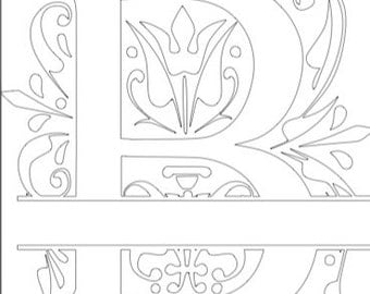 Popular items for monogram letter b on Etsy