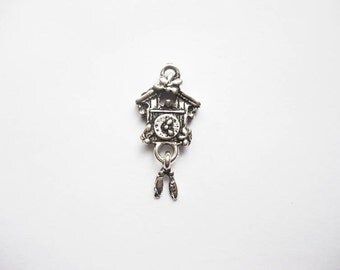 Clock charm | Etsy