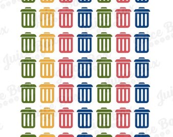 Mini trash can | Etsy