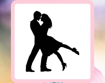 Dancing stencil | Etsy