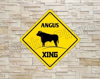 Angus sign | Etsy