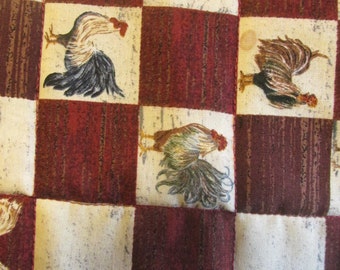 Rooster table runner | Etsy