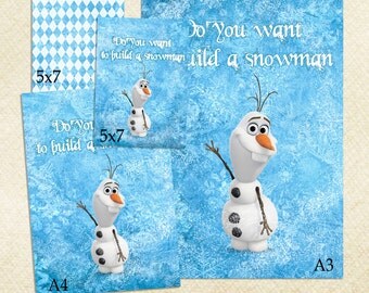Frozen quote printable - Set of 4 - Frozen Print - FROZEN Printable ...