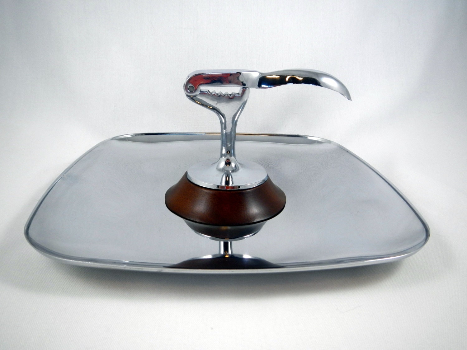 1950’s Mid-Century Crome Nutcracker and Tray by Milbern Creations ...