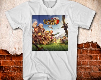 clash of clans adult t-shirt men women S-2XL
