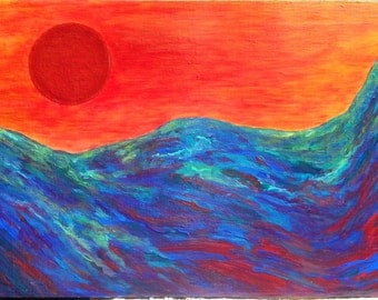 Popular items for red sky on Etsy