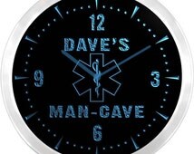 Unique illuminated clock related items | Etsy