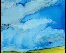 Popular items for alcohol ink painting on Etsy