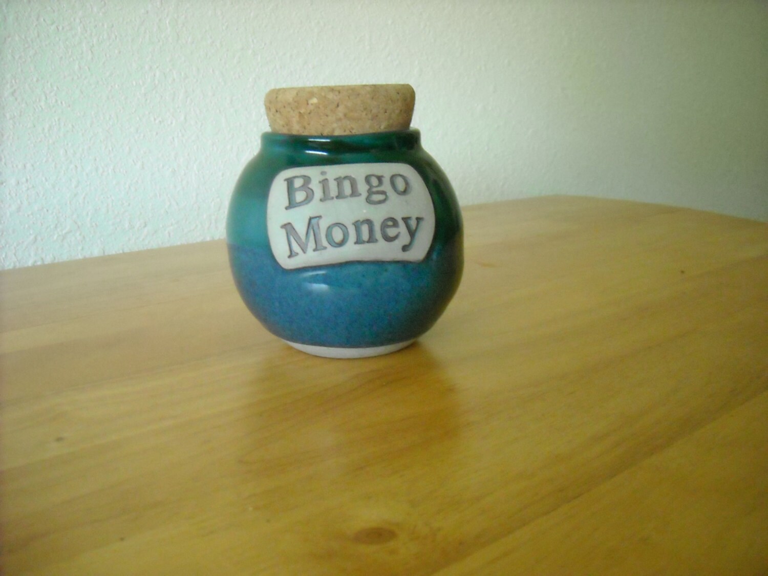 Bingo Money Jug by darlenecloset on Etsy