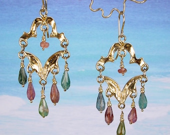 TEXTURED BRONZE CUFF Ear Cuff Embossed and by BlackWaterSiren