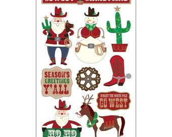 Cowboy santa claus | Etsy