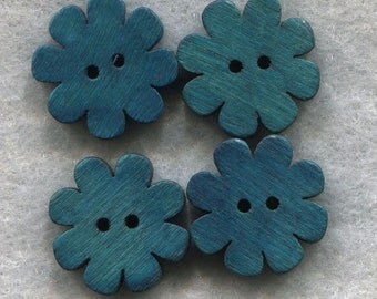 Flower shape buttons | Etsy