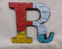Popular items for metal letter r on Etsy
