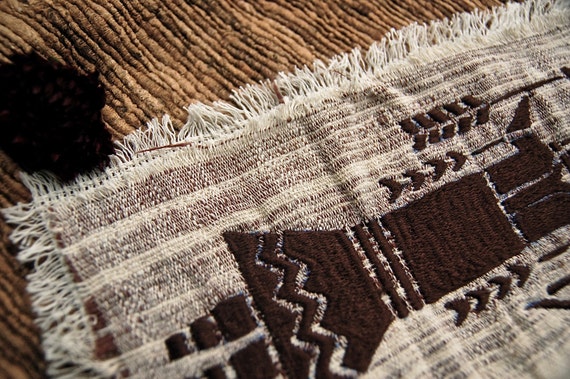 Embroidery Patch Tribal Warrior Native American by AnuttaraCrafts