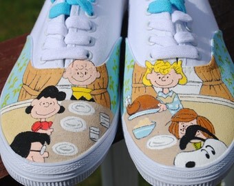 Snoopy sneakers | Etsy