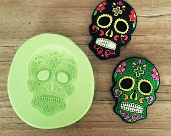 Sugar skull mold | Etsy