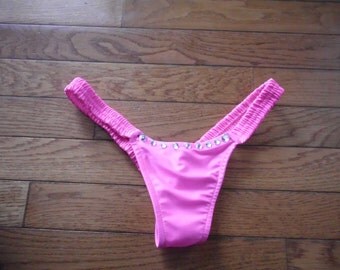 Rhinestone g string | Etsy