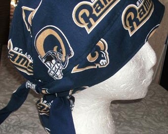 NFL Los Angeles Rams Do-Rag Skull Cap Chemo Cap Headwear