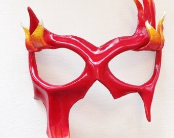 Unique flame mask related items | Etsy