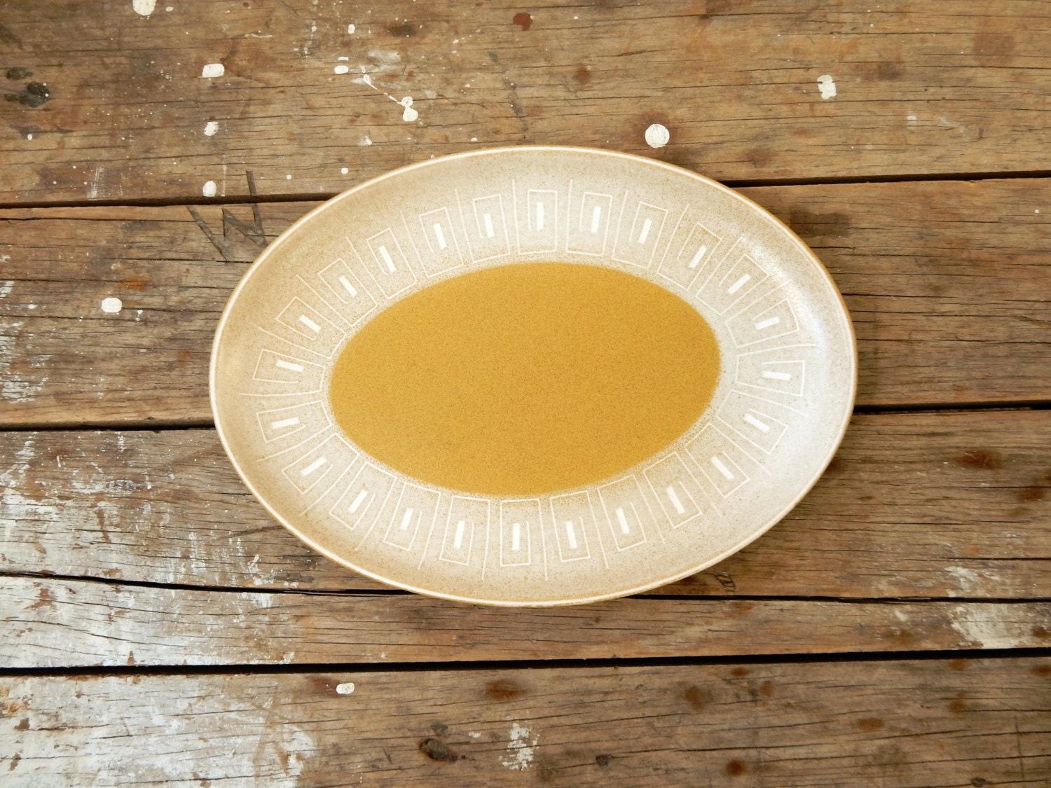 Smaller Oval Plate, platter, Dish, Stoneware by Denby in Ode pattern ...