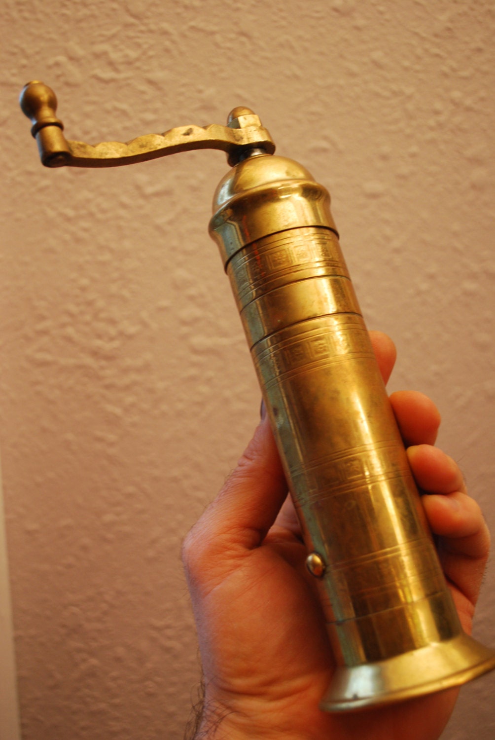 Vintage BRASS PEPPER GRINDER – Haute Juice