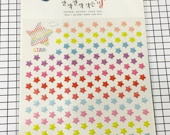 Star stickers | Etsy