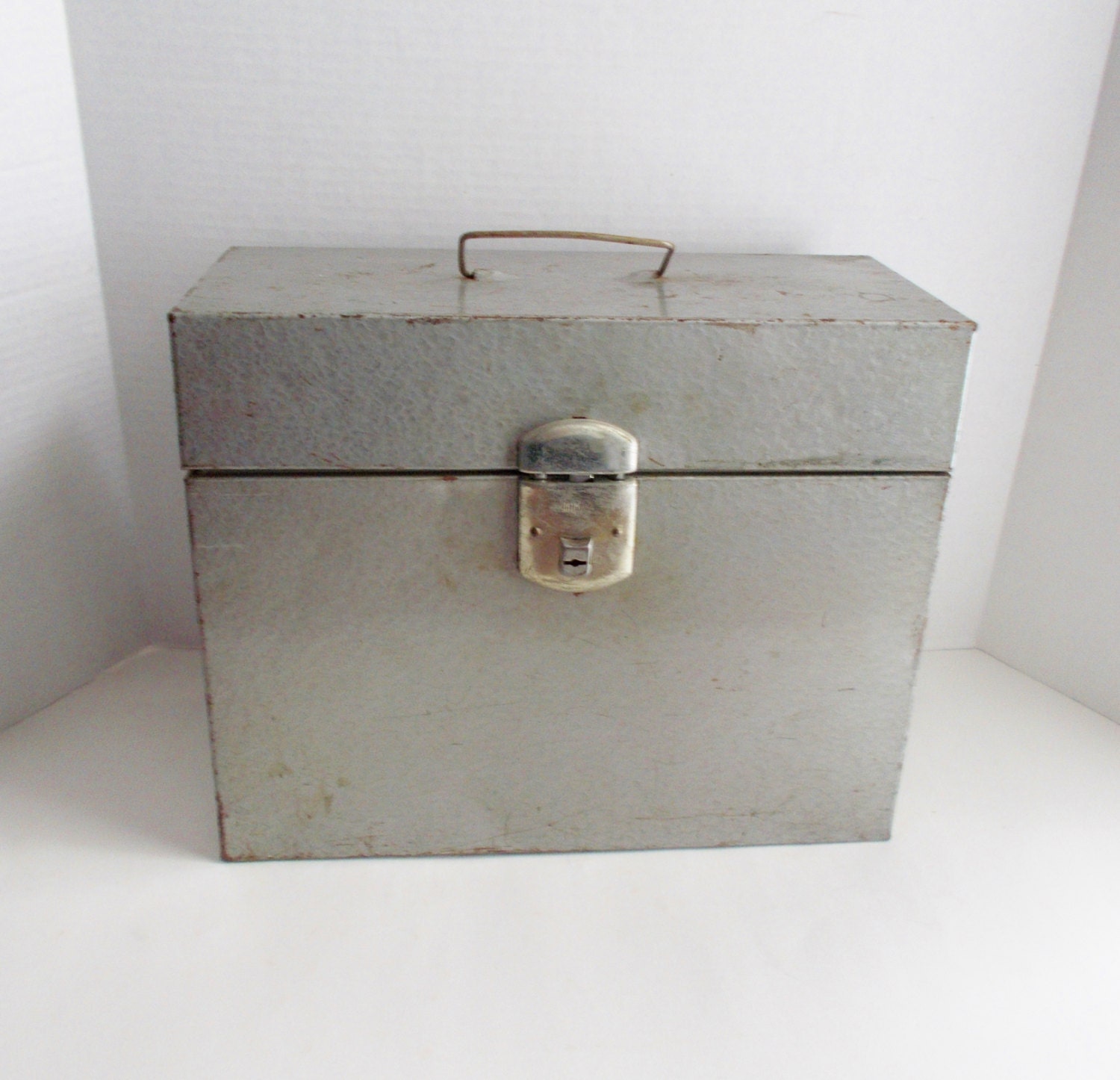 Vintage Industrial Tin Box Climax Metal File Box – Haute Juice