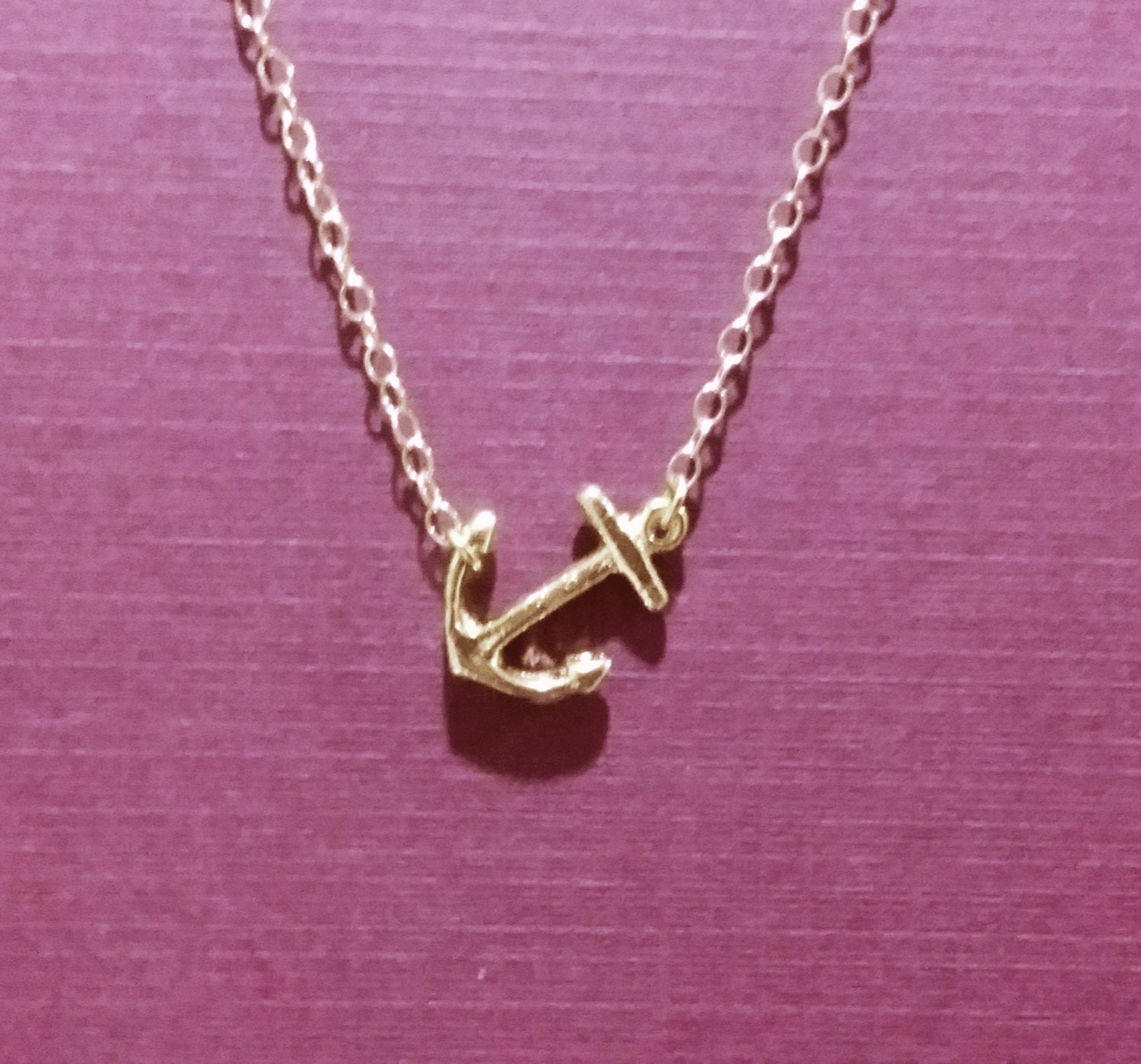 Anchor Necklace Bridesmaid Ts By Simplyqcollection On Etsy