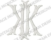 Vintage Monogram Designs Monograms and More by VintageMonogram