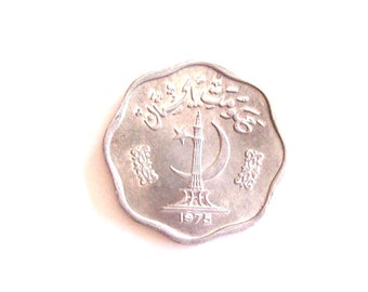 Moon and star coin | Etsy