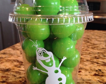 Olaf - Frozen Candy/Popcorn Cups - Set of 12