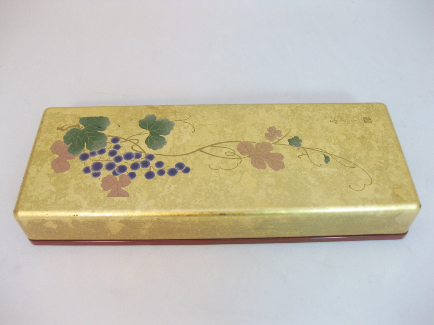 Pencil Case, Plastic Pencil Box, Gold Enameled Box, Japan – Haute Juice