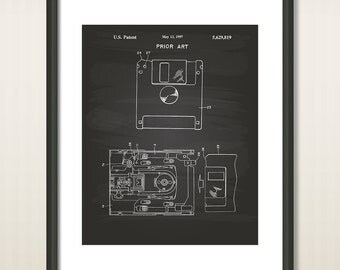 Floppy disk art | Etsy