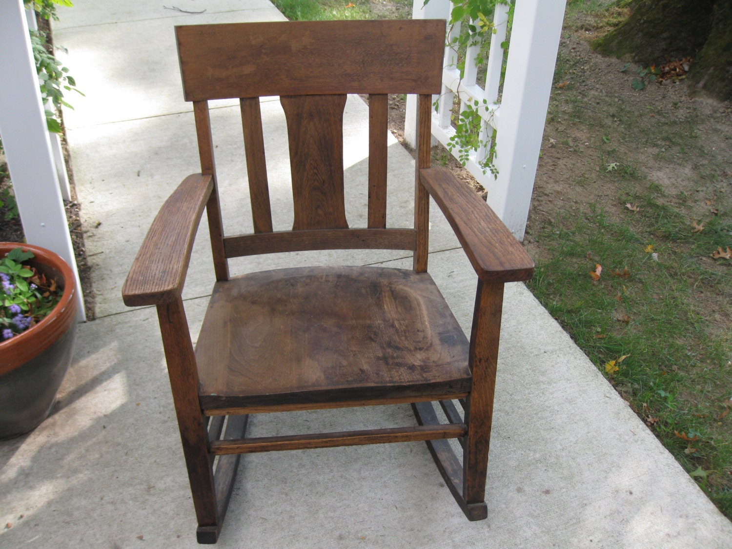 MURPHY CHAIR COMPANY No. 9673 Late 1800’s To Early 1900’s Oak Rocking ...