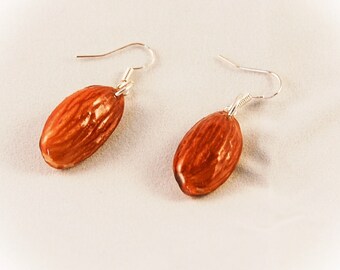 Popular items for almond earrings on Etsy