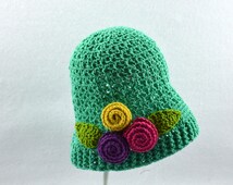 Crocheted Hat - Spring