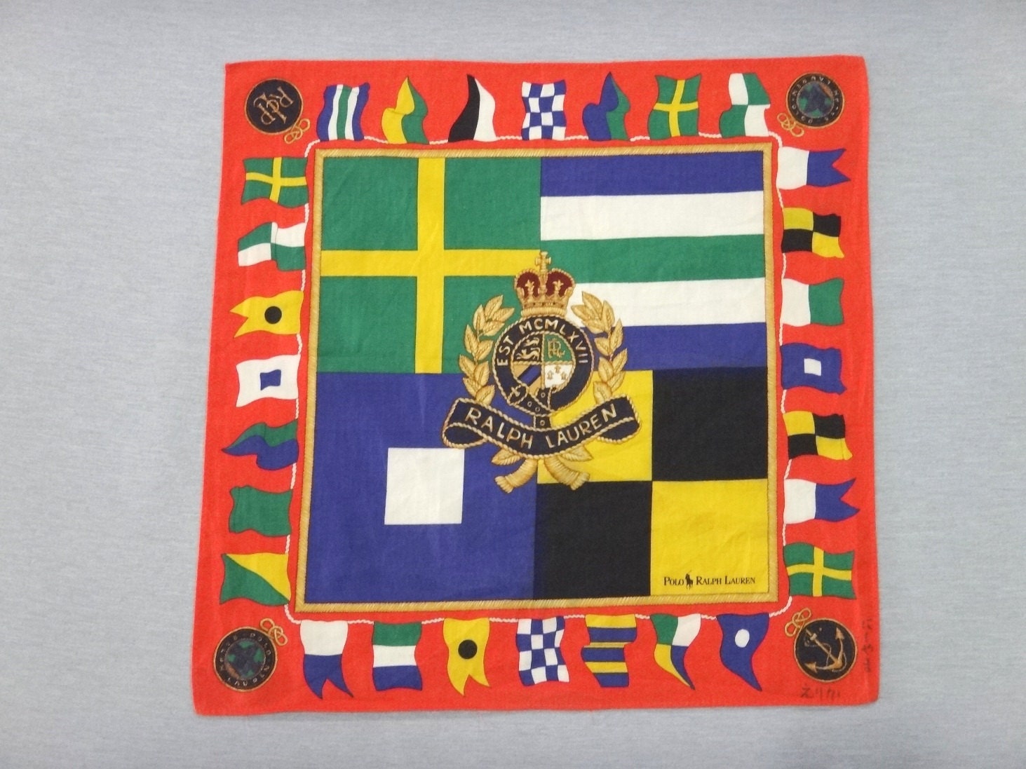 RALPH LAUREN FLAGS Handkerchief M – Haute Juice
