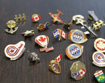 Popular items for canadian pins on Etsy