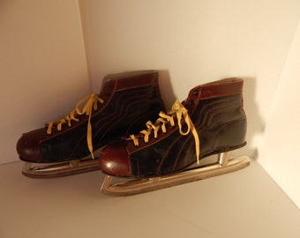 Old hockey skates | Etsy