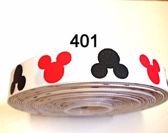 Mickey mouse ribbon | Etsy