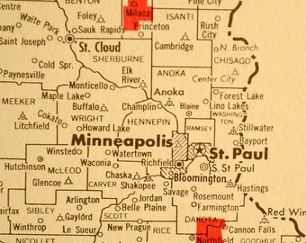 Popular items for vintage minnesota on Etsy